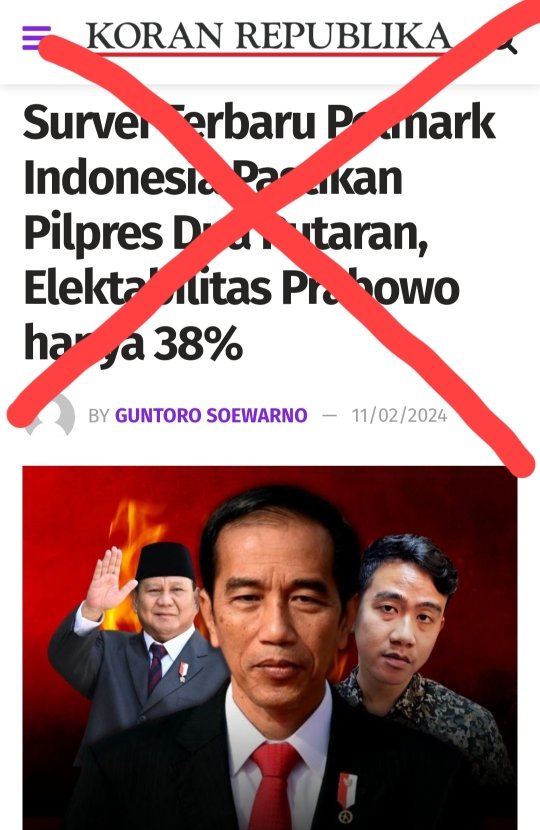 BERITA SESAT LAGI NIH..! PolMark Bantah Pemberitaan Survei Koran ...